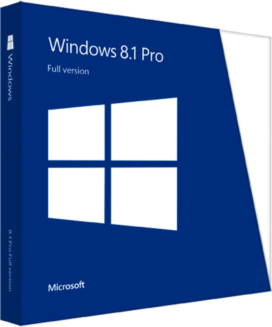 Microsoft Windows 8.1 Professional License | 32/64 Bit | Digital Download